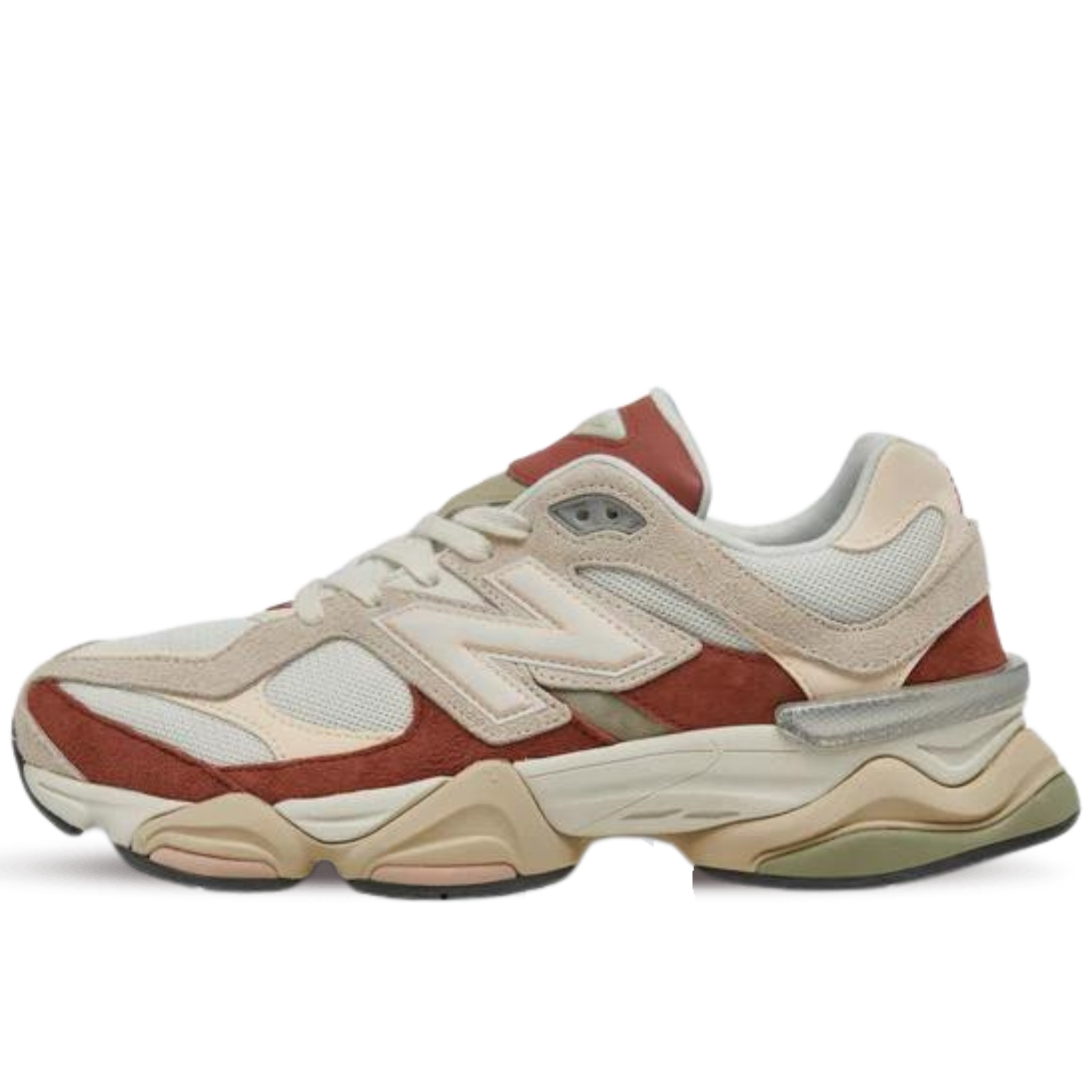 New Balance 9060 Tan Maroon (Mens & Womens) – Sneakhers Canada